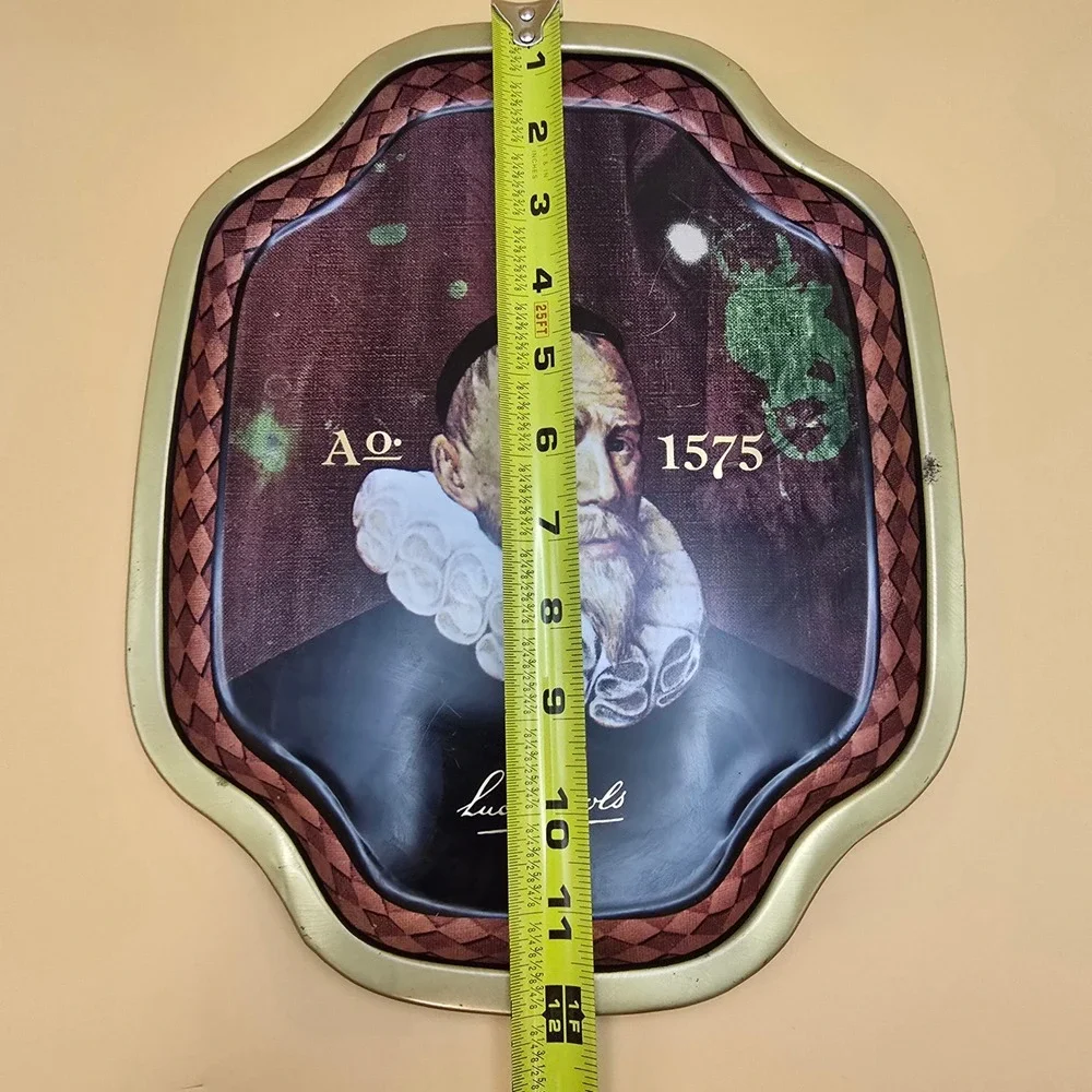 Lucas Bols | Dining | Vintage Lucas Bols 575 Portrait Metal Bar Tray ...